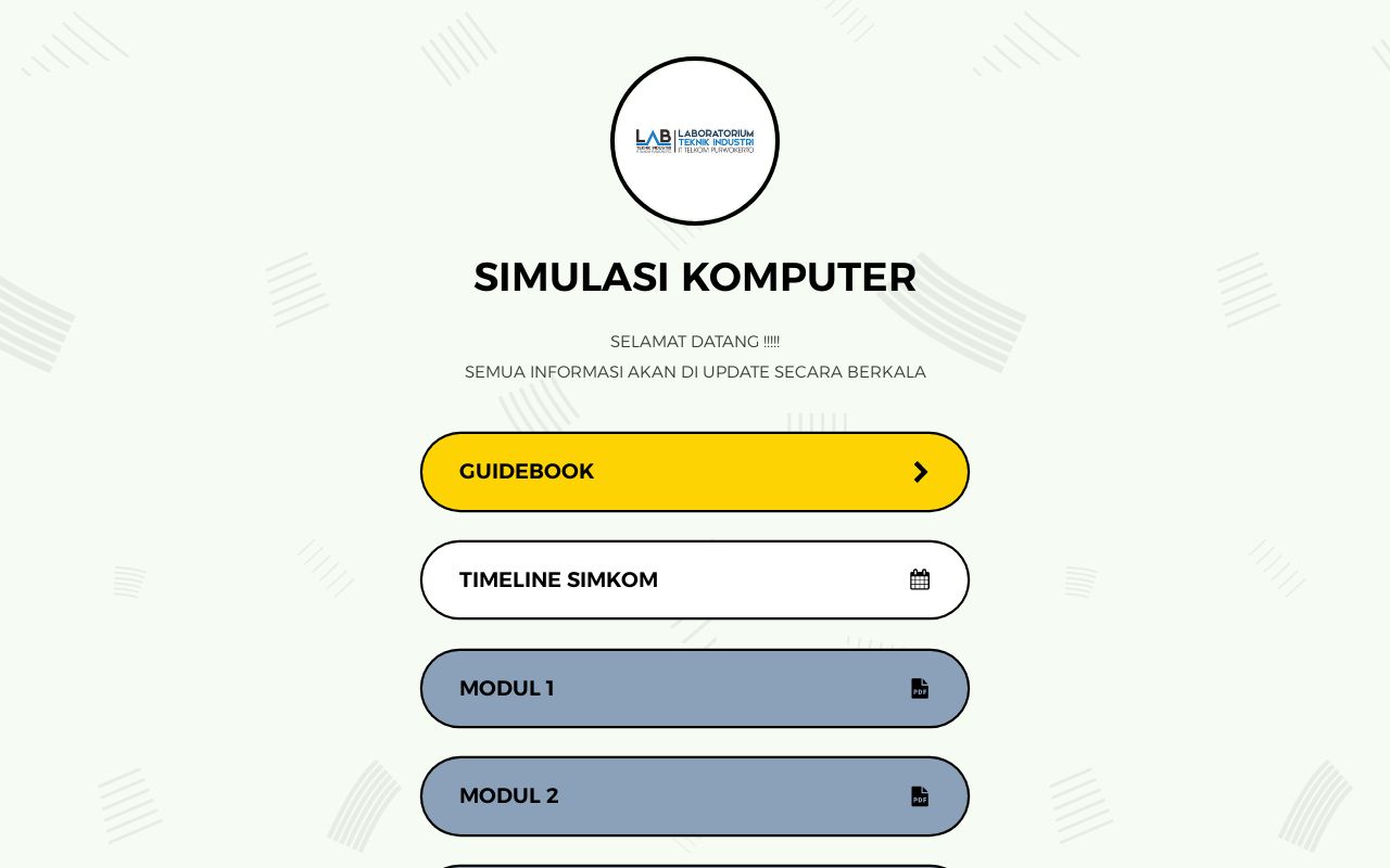 Praktikum Simulasi Komputer